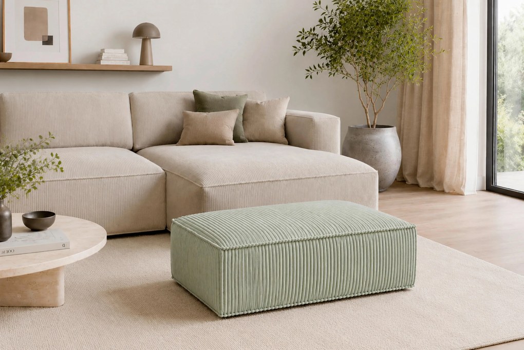XXXLutz TABURET, textil, kompozitní dřevo, 105/43/65 cm MID.YOU - Taburety - 000694009612