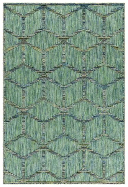 Kusový venkovní  koberec Bahama 5151 green 80 x 250 cm