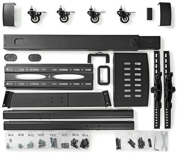 Nedis TVSM5100BK - Podlahový stojan pro TV 32-55" černá