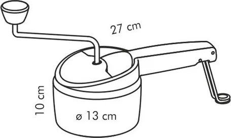 TESCOMA Rotační struhadlo HANDY, 3 disky