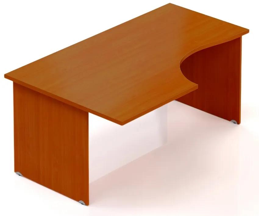 Rauman Ergonomický stůl Visio L 160 cm x 70 cm / 100 cm Barva: Třešeň