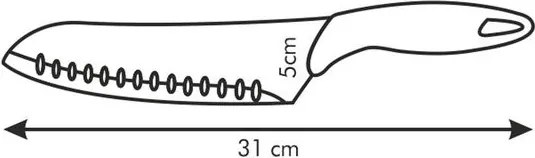 TESCOMA Japonský nůž PRESTO SANTOKU 20 cm