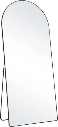 obloukové zrcadlo po celé délce 180,3 × 81,3 cm celotělové zrcadlo stojící závěsné