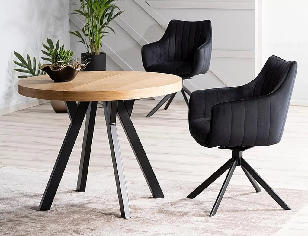 Otočné jídelní křeslo Azalia Velvet - výběr z 4 provedení