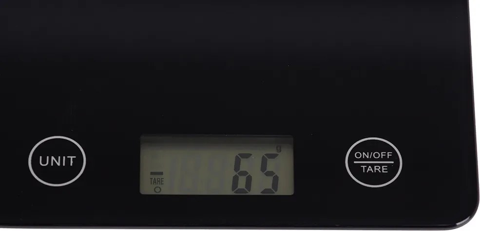 Verk Group Elektronická kuchyňská váha lcd 5kg sklo přesné