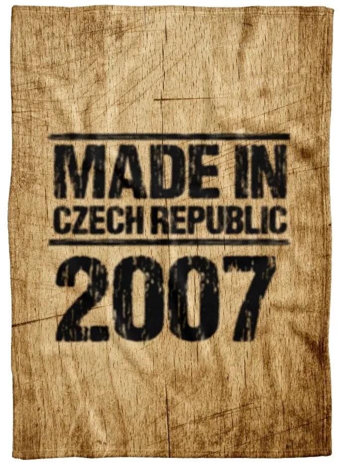 Deka Made In (rok: 2007, Podšití beránkem: NE)