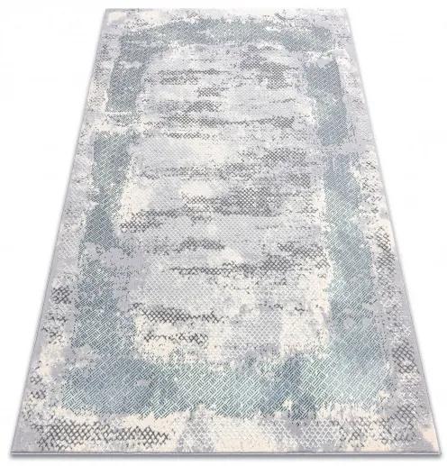 Dywany Łuszczów Kusový koberec Core A004 Frame ivory/grey and blue ROZMĚR: 180x270