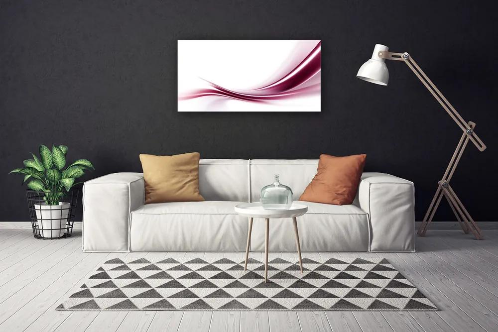 Obraz na plátně Abstrakce Vlny Art Umění 120x60 cm