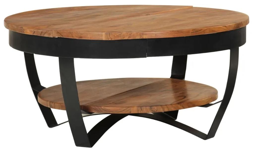vidaXL Konferenční stolek 65 x 65 x 32 cm masivní akáciové dřevo