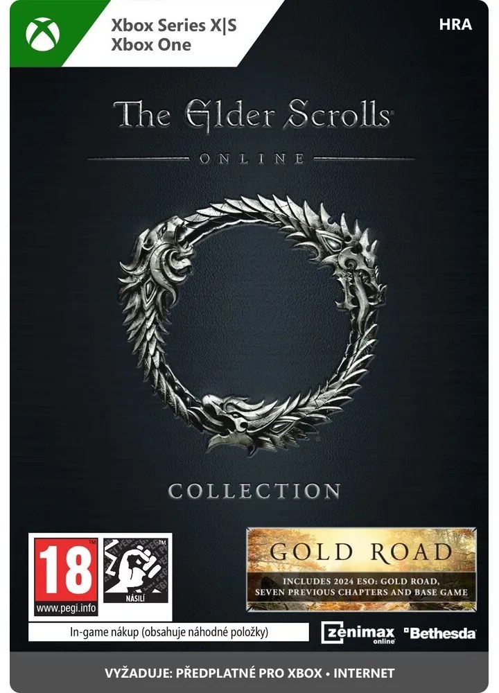 Hra na konzoli the elder scrolls online collection: gold road - xbox digital