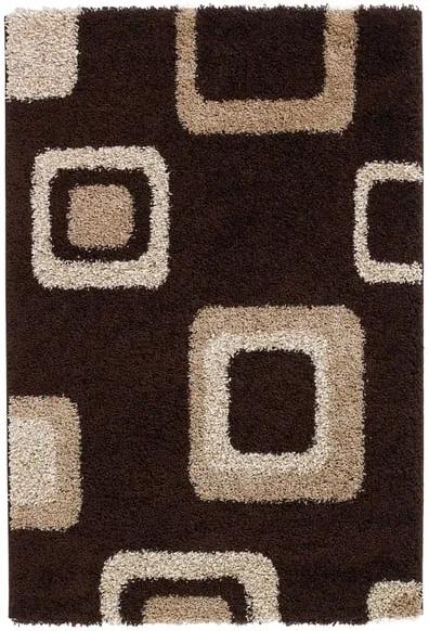 Hnědý koberec Think Rugs Majesty, 160 x 220 cm