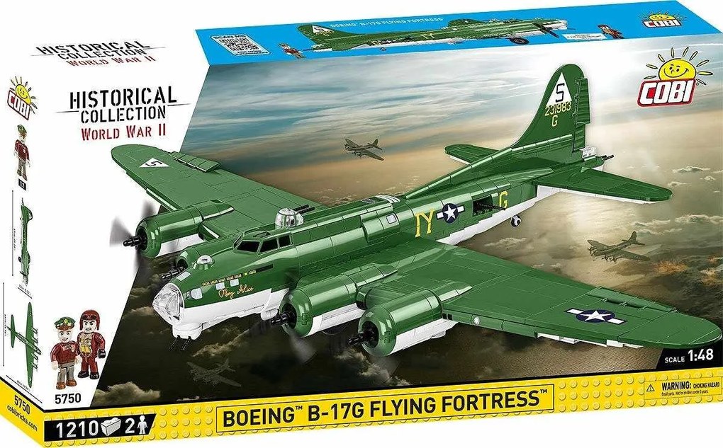 Stavebnice cobi 5750 ii ww boeing b-17g flying fortress 1:48
