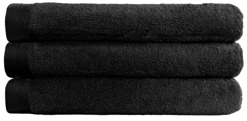 Froté ručník Klasik 50x100cm černý