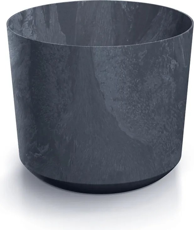 PRO Květináč TUBO BETON EFFECT 29,2cm antracit
