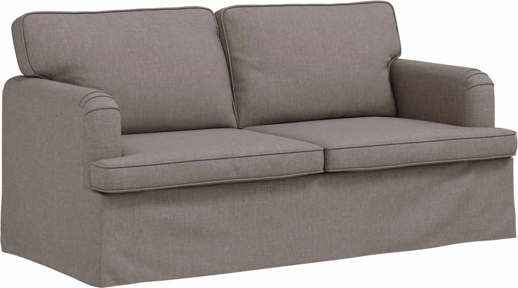 Set pohovek 2 ks Taupe textil 3407564