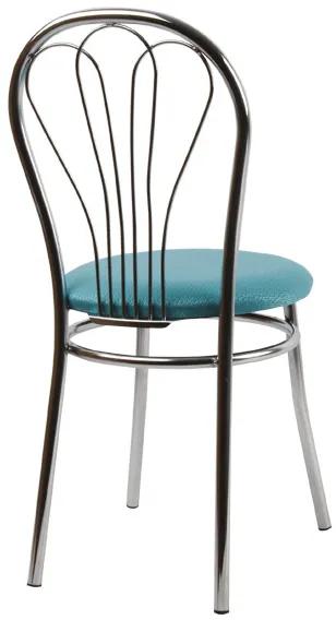 Bradop Židle čalouněná KVĚTA chromová Z83 530 - OLYMP-530