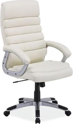 Židle kancelářská Q-087 krémová