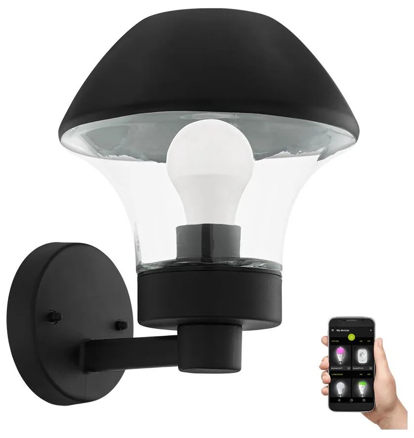 Eglo | Eglo 97446 - LED Stmívatelné venkovní nástěnné svítidlo VERLUCCA-C 1xE27/9W/230V IP44 | EG97446