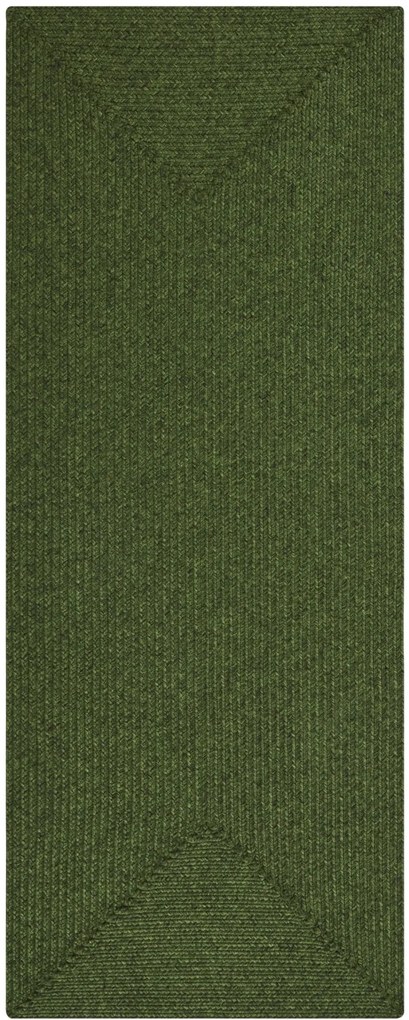 Hanse Home, Kusový koberec Braided 105554 Green – na ven i na doma, 200x290, zelená, chodba / předsíň