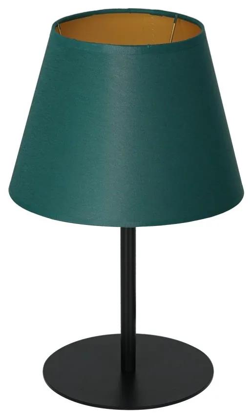 Luminex | Stolní lampa ARDEN 1xE27/60W/230V pr. 20 cm zelená/zlatá | LU3559