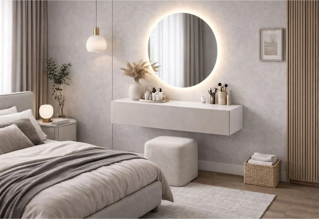Toaletní stolek 80 cm nymphaea alba / kašmír Space