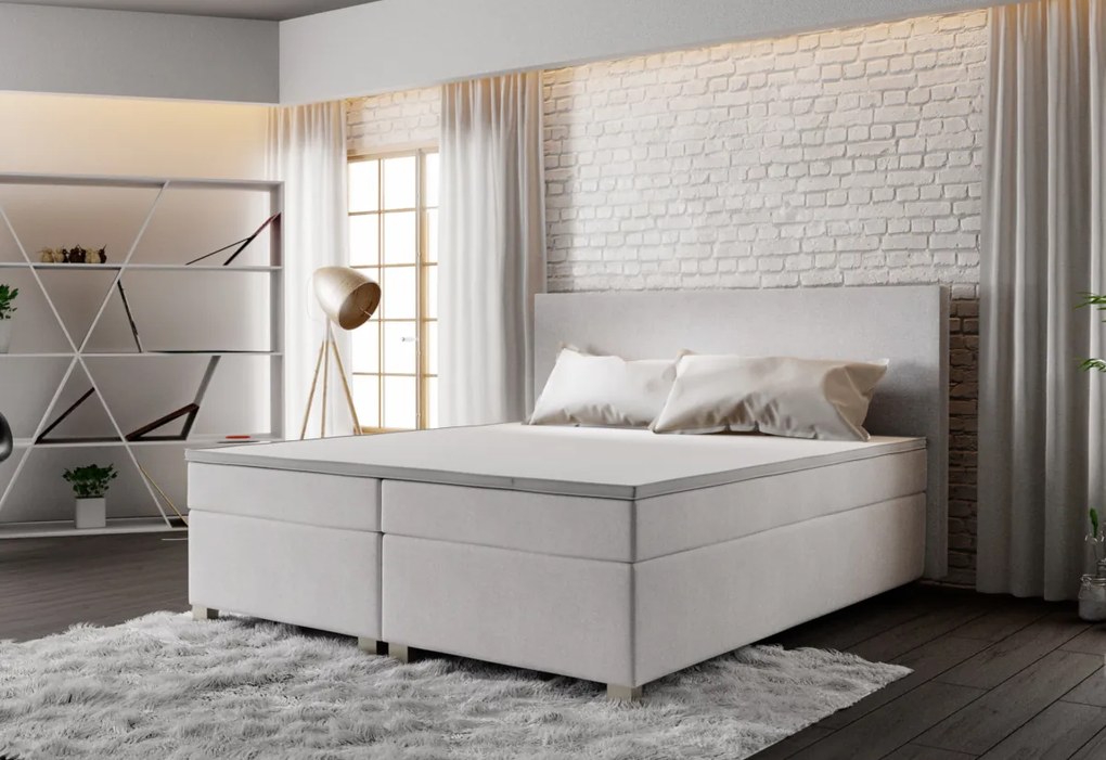 Expedo Postel Boxspring ISLAND + rošt + matrace, 140x200, Cosmic 800