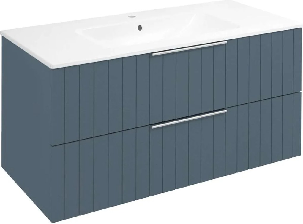 Sapho Cirasa - Umyvadlová skříňka Strip 100x52x46 cm, 2x zásuvka, siena CR100-4242S