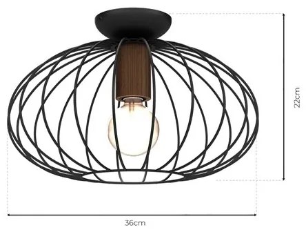 Stropní svítidlo MERIDIANO 1xE27/60W/230V