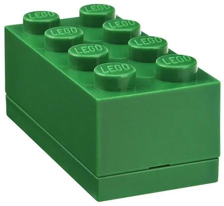 Dóza na mále občerstvení Storage Mini Box 8 | tmavě zelená