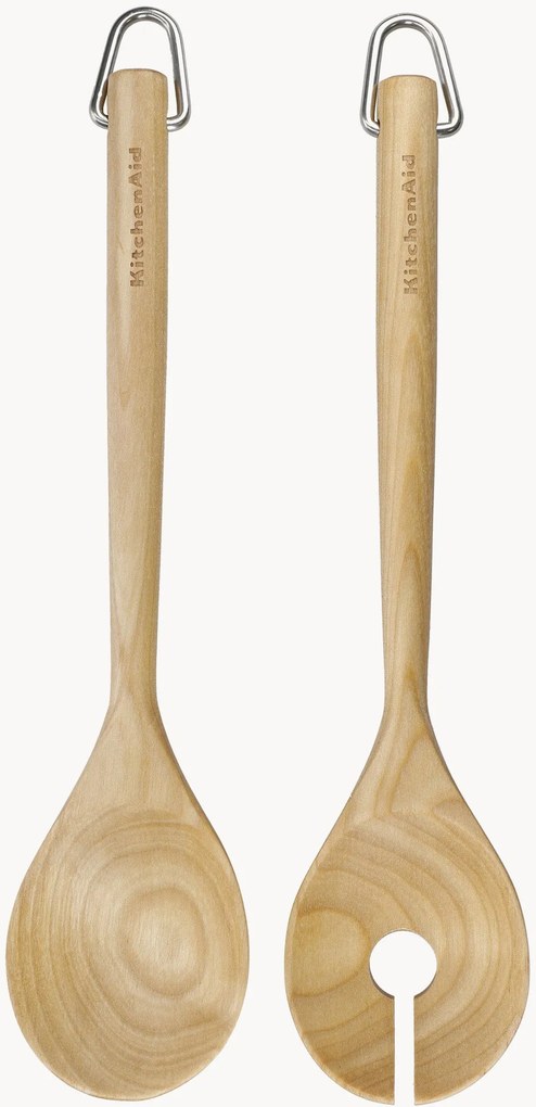 Sada salátového příboru z březového dřeva KitchenAid, 2 díly