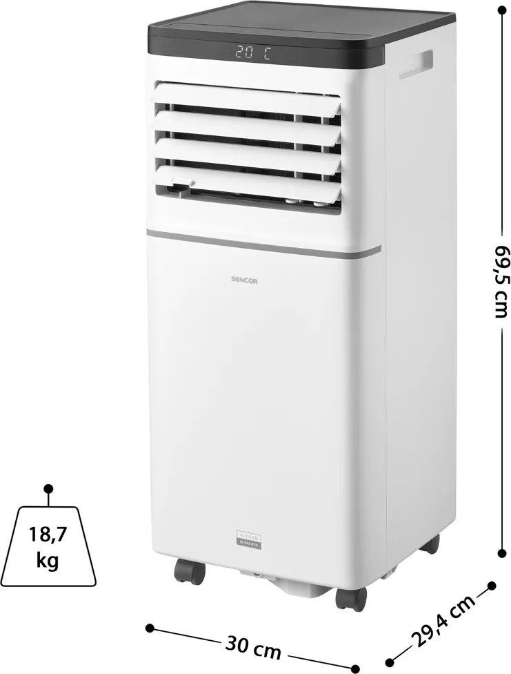 Mobilní klimatizace Sencor SAC MT1042C