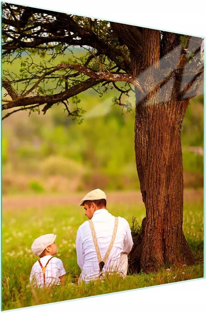 Skleněná Krájecí Deska 45x52 Dřevo Tvrzené Sklo 7v1
