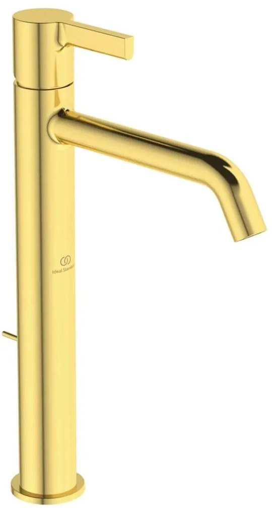 Ideal Standard Joy - Umyvadlová baterie s výpustí, Brushed Gold BC781A2
