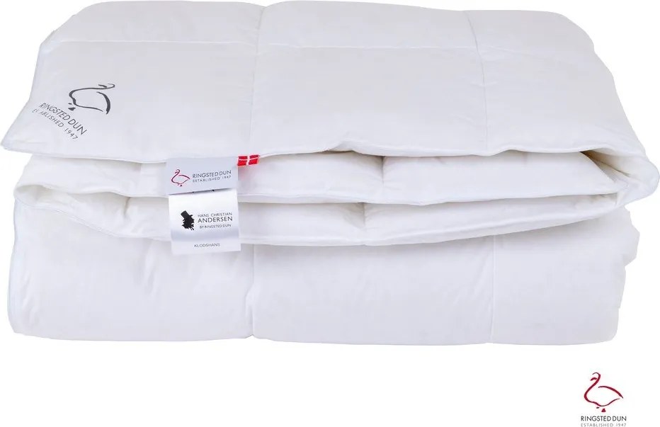Celoroční přikrývka s péřovou výplní 200x140 cm Jack the Dullard – Ringsted Dun