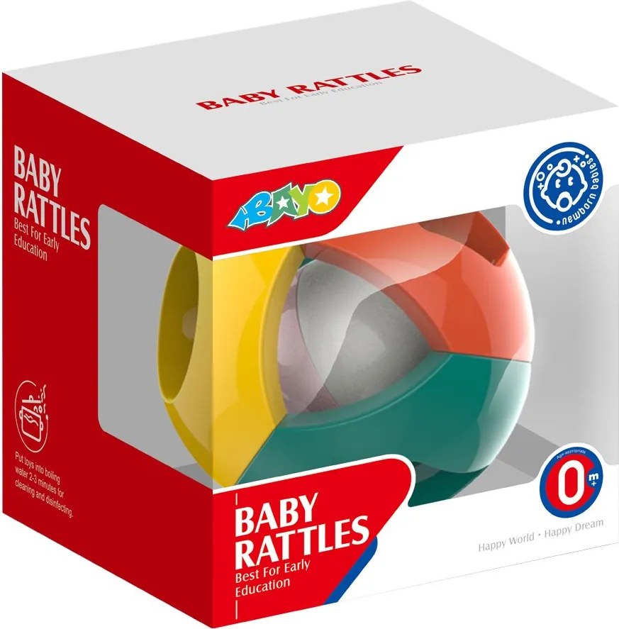 Chrastící balónek Baby Mix