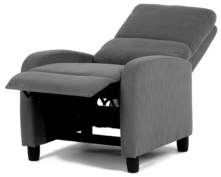 Relaxační, polohovací křeslo Autronic TV-4011 GREY2, šedá