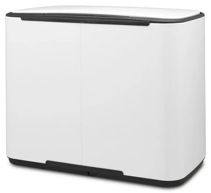 Brabantia Bo pedálový koš 11+23 l - bílá