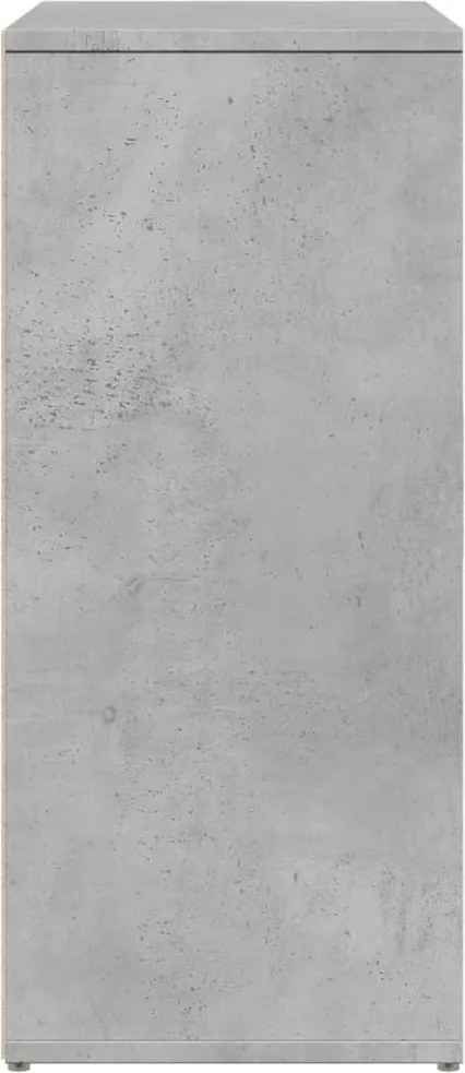 Příborníky 2 ks betonově šedé 60 x 31 x 70 cm kompozitní dřevo 3276556