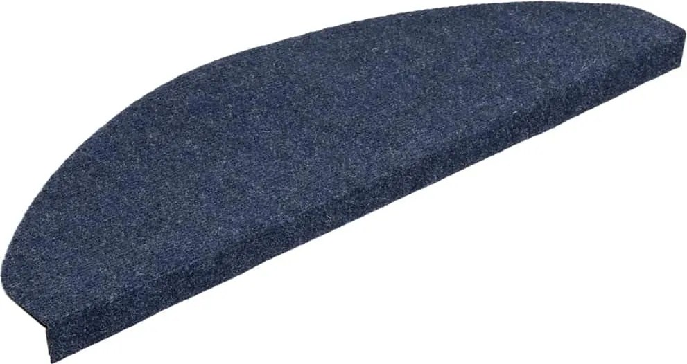 Samolepicí podložky na schody 30 ks Modrá 65x22,5x3,5 cm 3365918