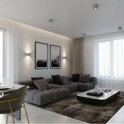 Nástěnné svítidlo SOLLUX Quad G9 1x40W bez zdroje SL.0487 beton