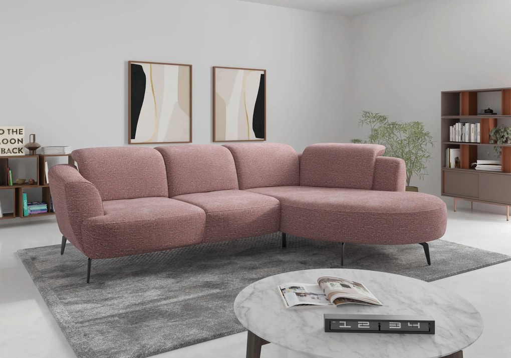 XXXLutz ROHOVÁ SEDAČKA, textil, lilková Sit & More - Sedací soupravy - 000144018527