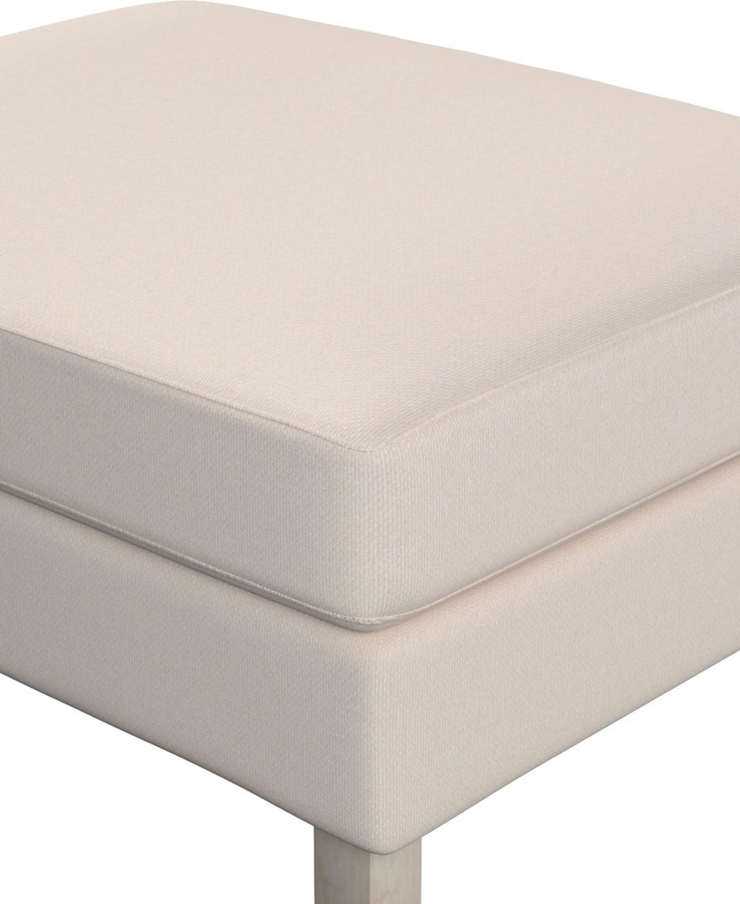 Potah na podnožku IKEA Karlstad barva růžová látka pletený vzor