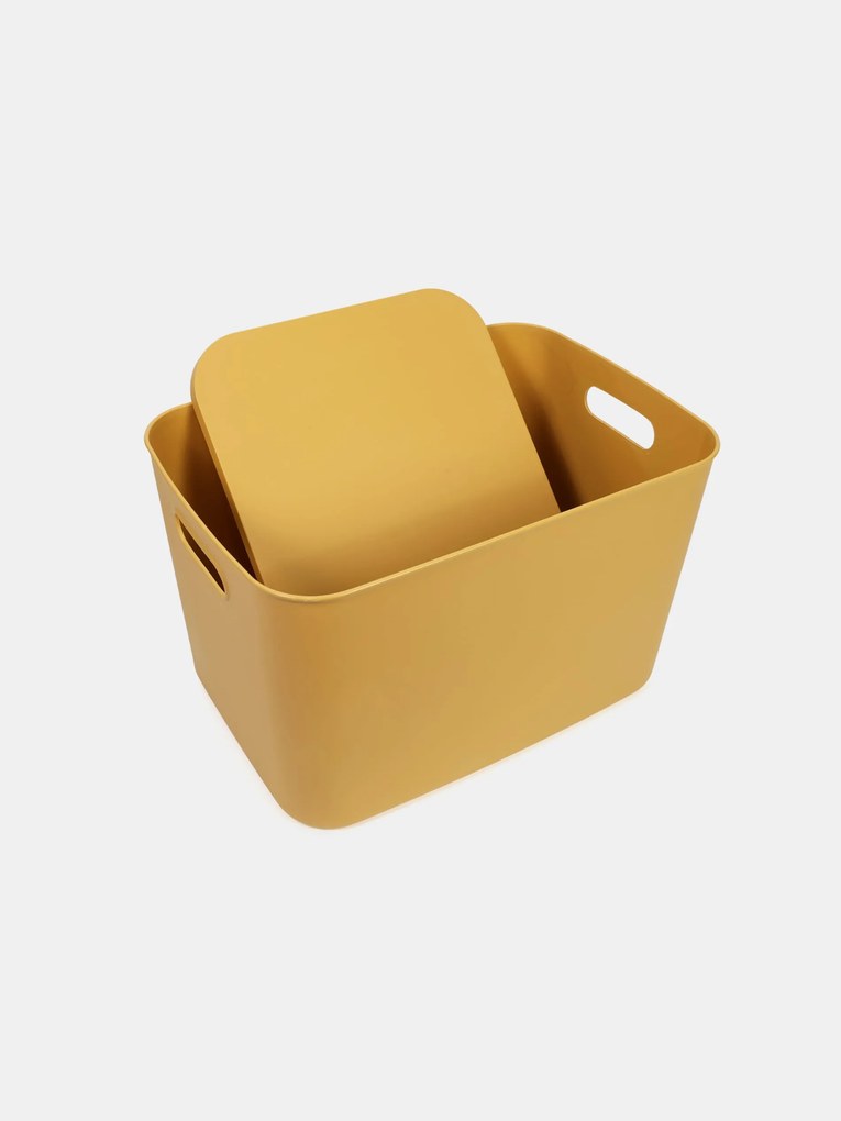 Sinsay - Úložný box s víkem - oranžová