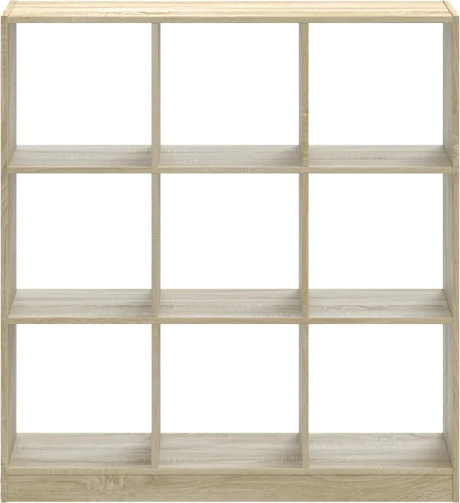 Knihovna dub sonoma 102 x 32 x 108 cm kompozitní dřevo 3307839