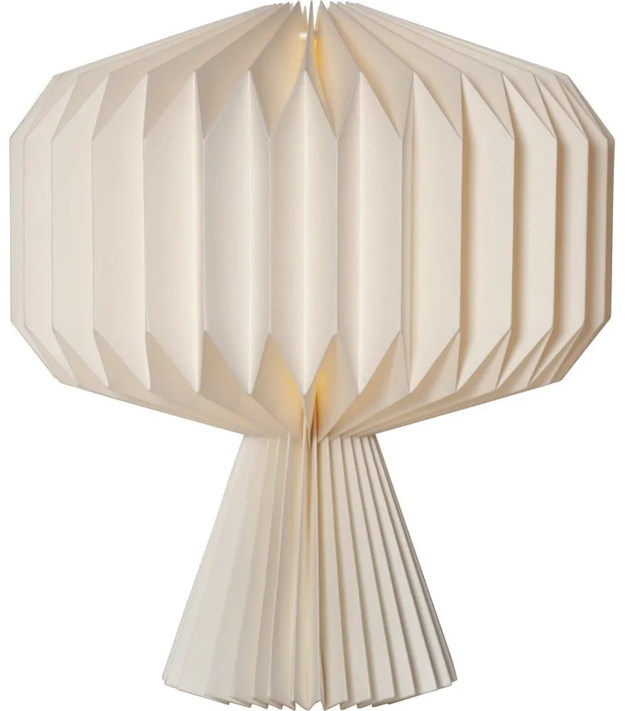Krémové papírové stínidlo ø 30 cm Honeycomb – Star Trading