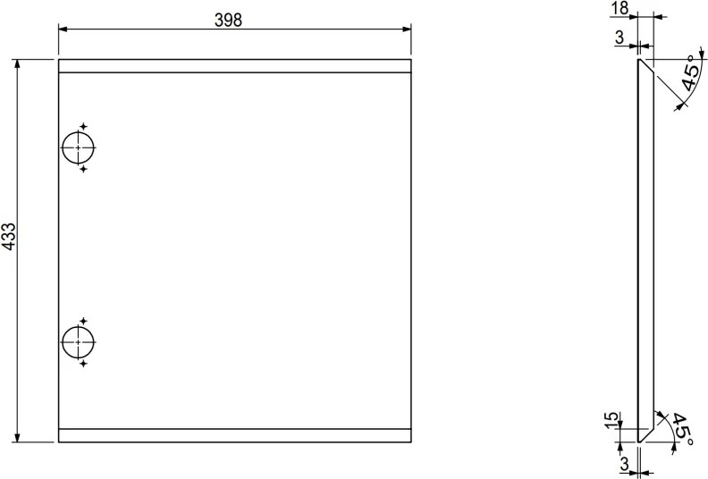 Mexen Orio, koupelnová skříňka 120 cm s levým umyvadlem Otis, 1S, 1D, bílá lesklá, 91A13-12047-3-BBFF00-W18L00
