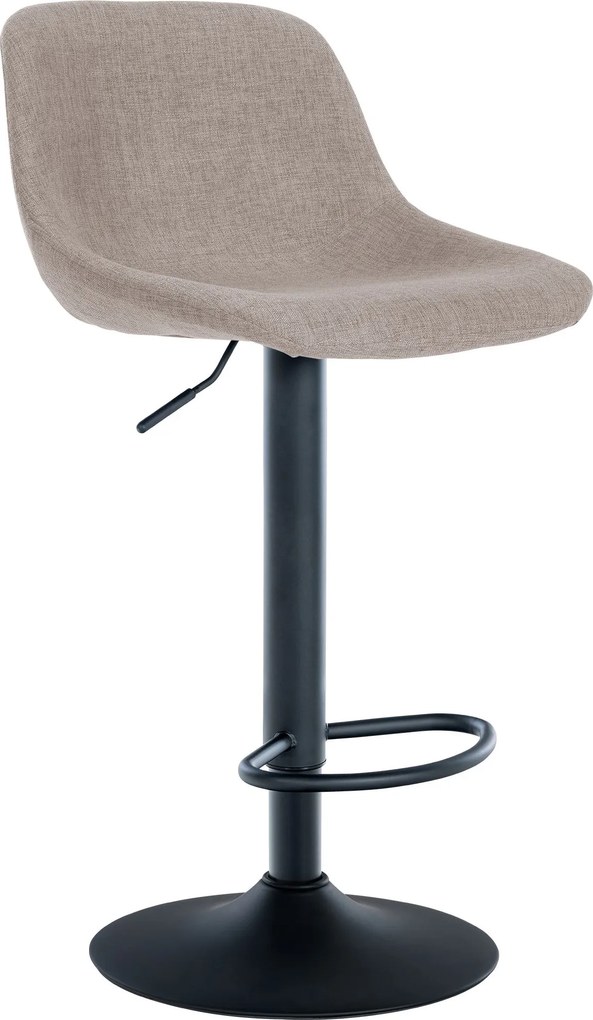 Barová židle Loft látka – taupe