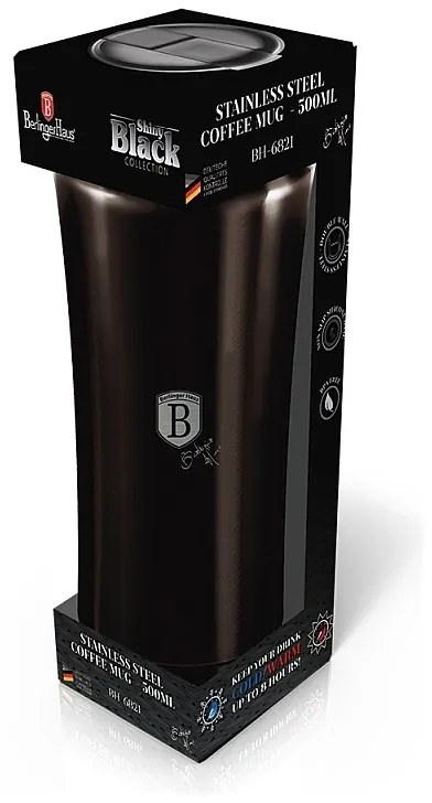 BERLINGERHAUS Termohrnek 500 ml Royal Black Collection BH-6821