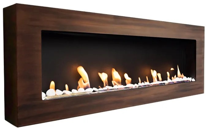 BIO FLAME biokrb Easy L Close Patina Mědená 115x40 cm