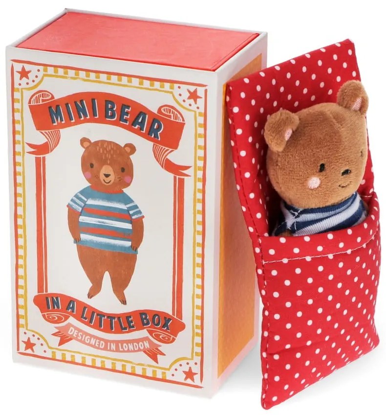 Plyšová hračka Mini Bear in a Little Box – Rex London Biano.cz